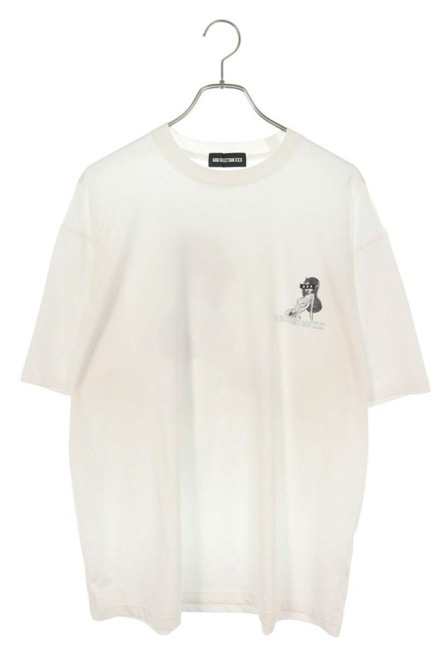 ゴッドセレクショントリプルエックス サイズ:XL  GX-A25-ST-13 ガールプリントTシャツ 中古 BS99