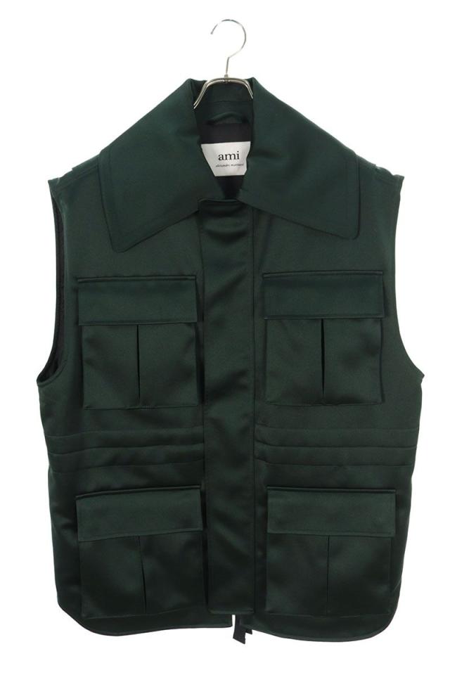 アミアレクサンドルマテュッシ サイズ:L  HJK001 ビックシルエットカーゴベスト 中古 BS99