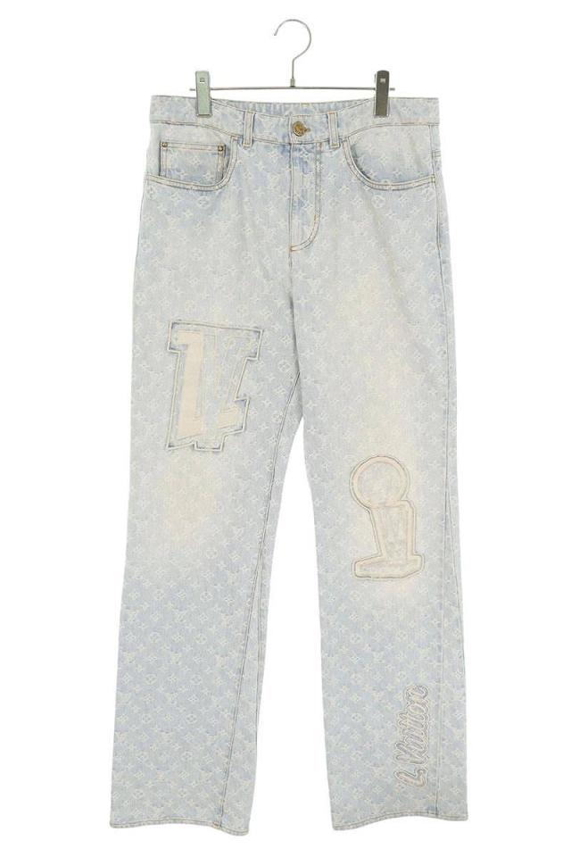 ルイヴィトン サイズ:30インチ RM212M UZD HLD01W NBA モノグラムフレアデニムパンツ 中古 SB01