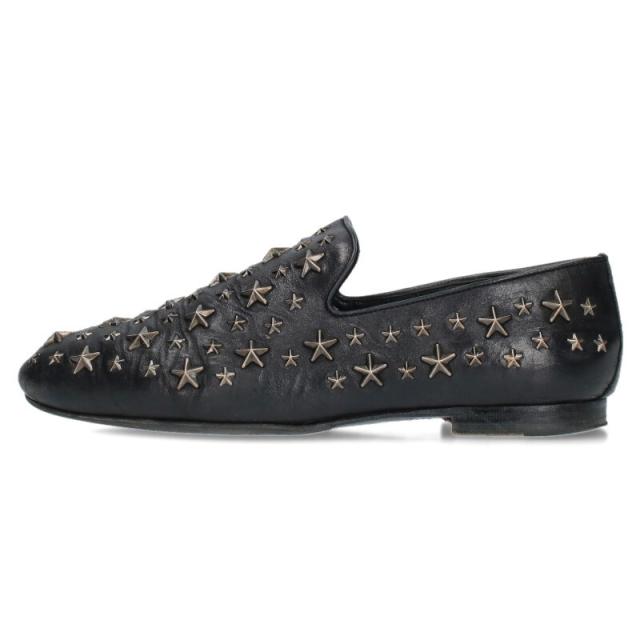 ジミーチュウ サイズ:42  SLOANE スタースタッズスリッポンシューズ 中古 BS99
