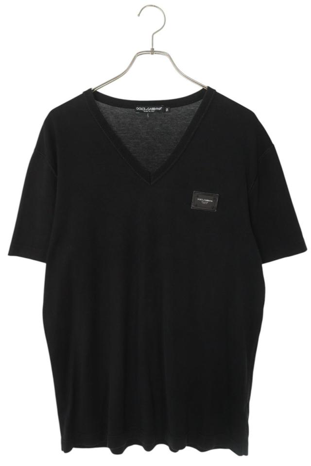ドルチェアンドガッバーナ サイズ:50  G8KK0T ロゴプレートTシャツ 中古 BS99