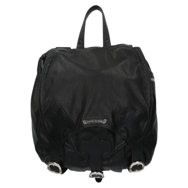 クロムハーツ   BACKPACK-S スモールバックパック ガンスリンガーストラップレザーバックパックリュック 中古 SS07