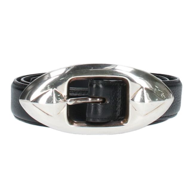 クロムハーツ サイズ:38  BLT WAXD PNK 1.5 ワックスドパンク レザーベルト 中古 SS07