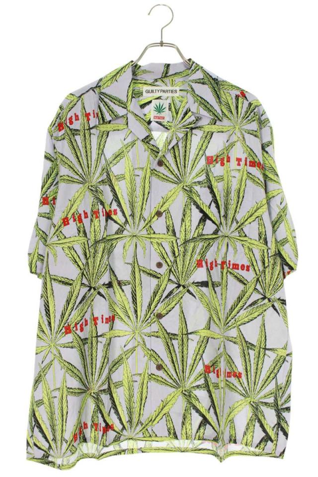 ワコマリア サイズ:XL  HIGHTIMES-WM-HI05 ハイタイムズハワイアン半袖シャツ 中古 BS99