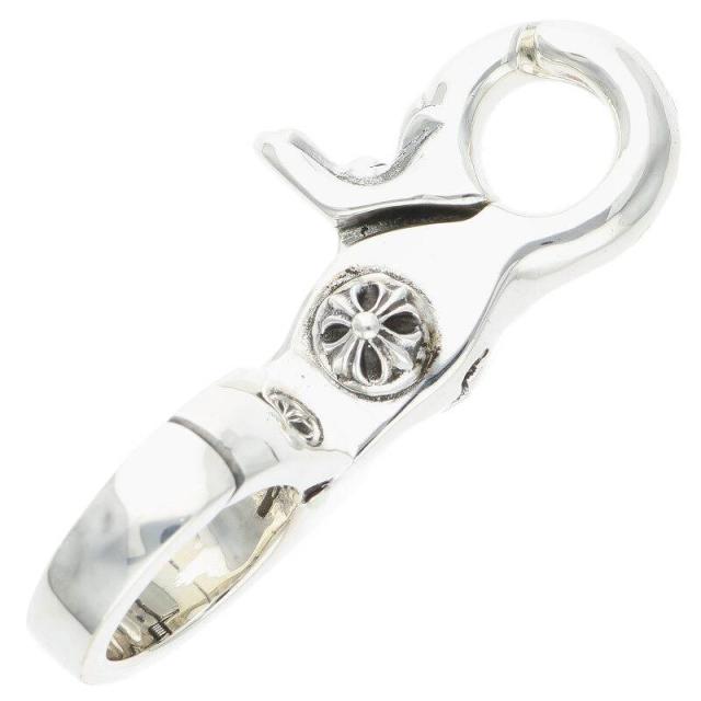 クロムハーツ   QUICK CLIP CROSS BALL クイッククリップクロスボール シルバークリップ 中古 NO05