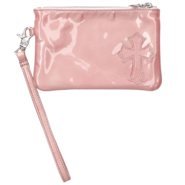 クロムハーツ   ZPR CHG WRISTLET ストラップ付きチェンジパース財布 中古 NO05