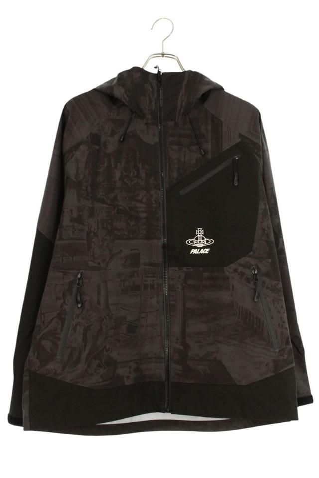 パレス サイズ:M  GORE-TEX JACKET モノプリントフーデットジップアップブルゾン 中古 BS99