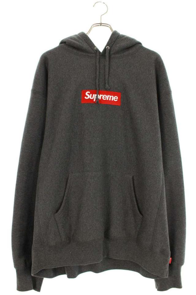 シュプリーム サイズ:XL  21AW  Box Logo Hooded Sweatshirt ボックスロゴフーデッドパーカー 中古 SB01