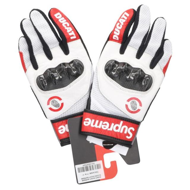 シュプリーム サイズ:M  Spidi C1 Leather Gloves スピーディC1レザーグローブ 中古 BS99