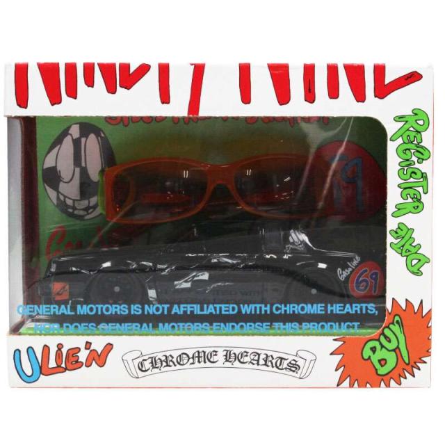 クロムハーツ サイズ:60□15-134  ULEIN カーフィギュアセットサングラス 中古 SJ02