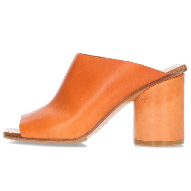 メゾンマルジェラ サイズ:38 オープントゥレザーヒールシューズ 中古 BS99