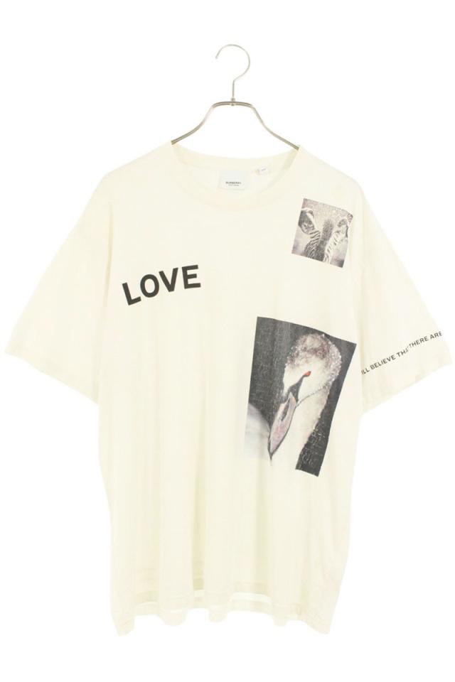 バーバリー サイズ:M  8031311 LOVEプリントTシャツ 中古 BS99