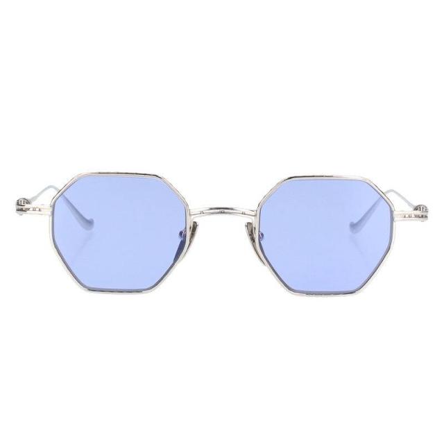 クロムハーツ サイズ:44□22-132  EVACULATION スパイクテンプルサングラス 中古 SS07