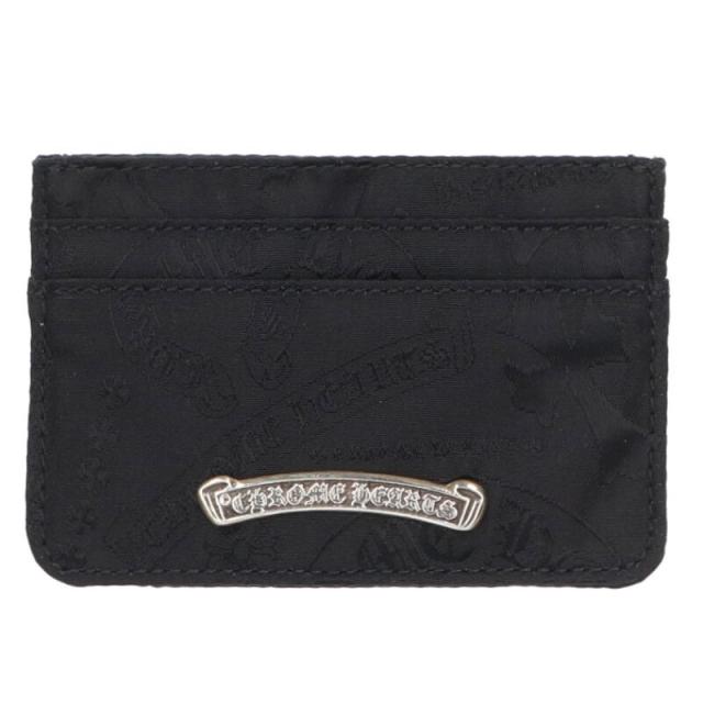クロムハーツ   DOUBLE SIDE ダブルサイド 総柄ナイロンカードケース 中古 SJ02