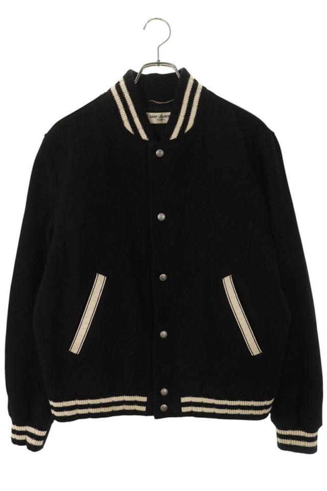 サンローランパリ サイズ:50  625918 Y180W バックロゴスタジャンブルゾン 中古 SS13