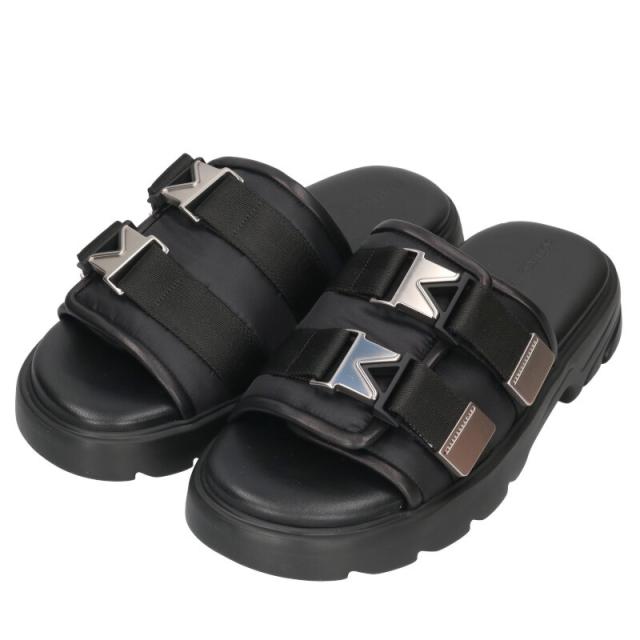 ボッテガヴェネタ サイズ:44  FLASH ダブルバックルフラッシュサンダル 中古 BS55