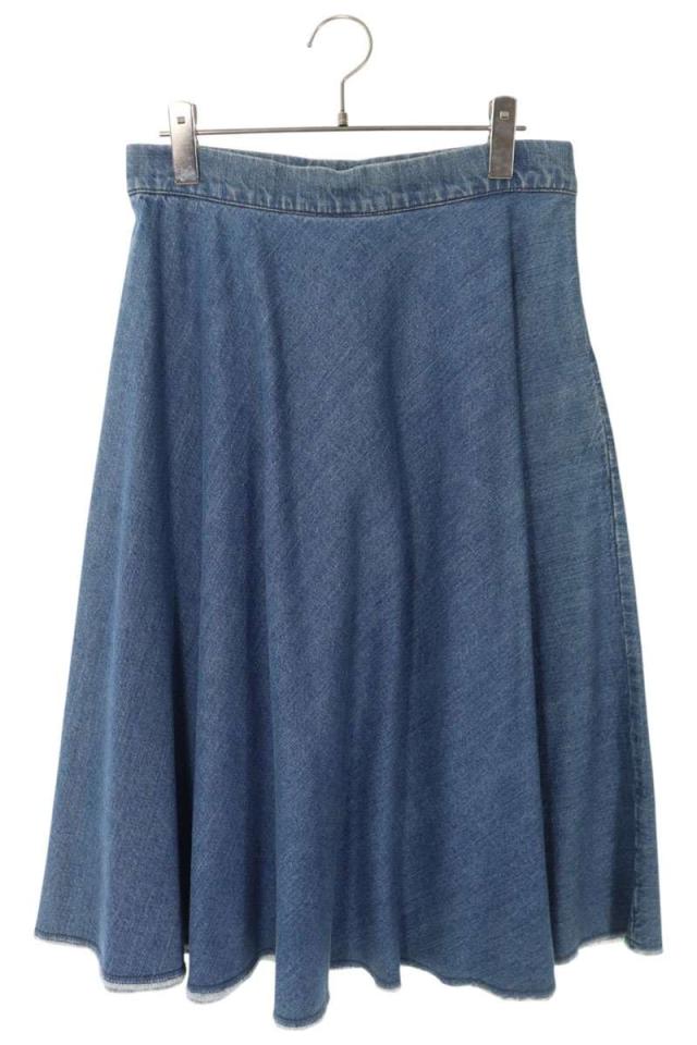 モンクレール  サイドジップデニムスカート 中古 BS99