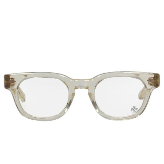 クロムハーツ サイズ:49□23-142  JENNA TAIL YEA クロステンプル眼鏡メガネ 中古 SJ02