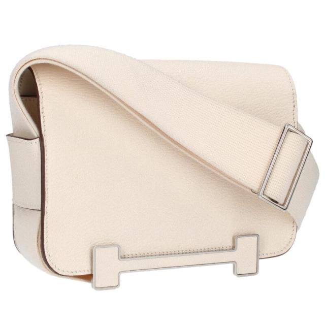 エルメス   ゲタ U刻印 SV金具 シェーブル ナタショルダーバッグ 中古 GZ14