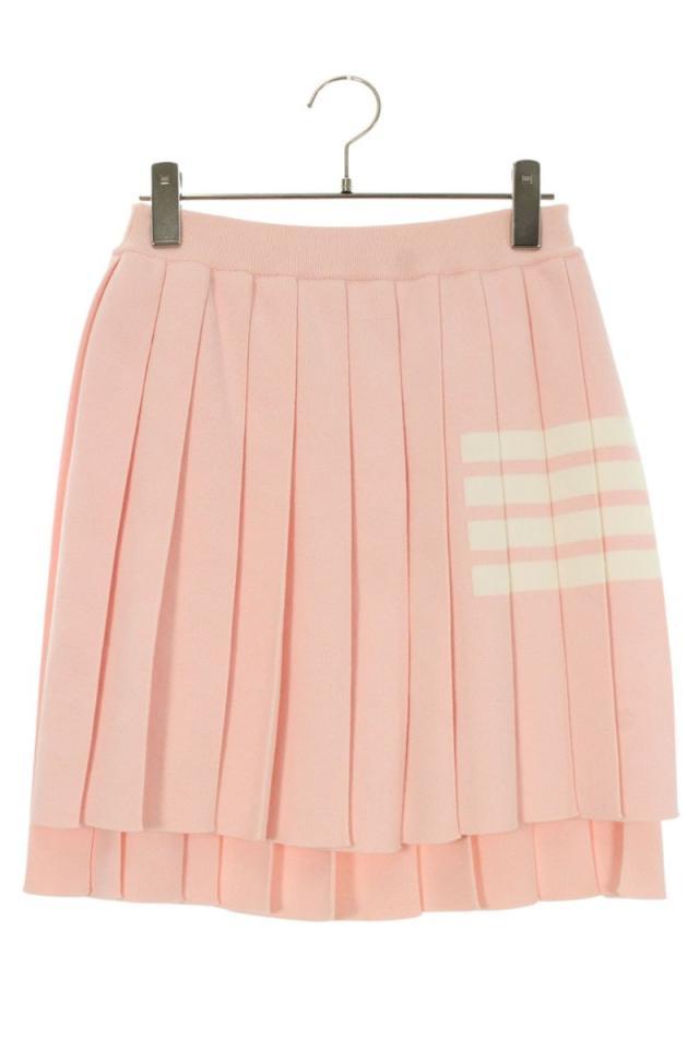 トムブラウン サイズ:36 FKK090A-Y3014642 コットンプリーツミニスカート 中古 BS55