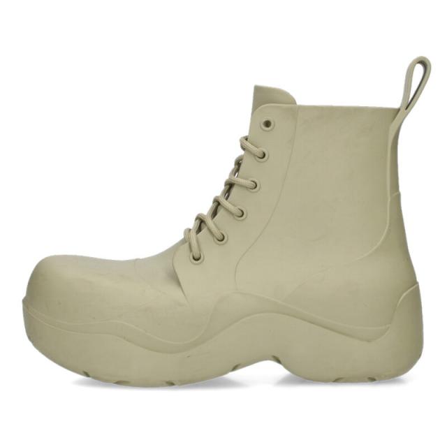 ボッテガヴェネタ サイズ:39  PUDDLE BOOTS パドルレースアップアンクルブーツ 中古 BS99