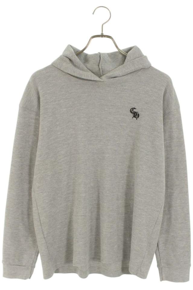 クロムハーツ サイズ:M CH刺繍サーマルプルオーバーパーカー 中古 SJ02