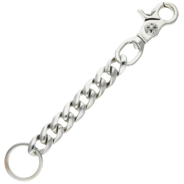 クロムハーツ サイズ:ロング  CLP CHN CLASSIC-L ロングクラシックリンク シルバーキーチェーン 中古 NO05