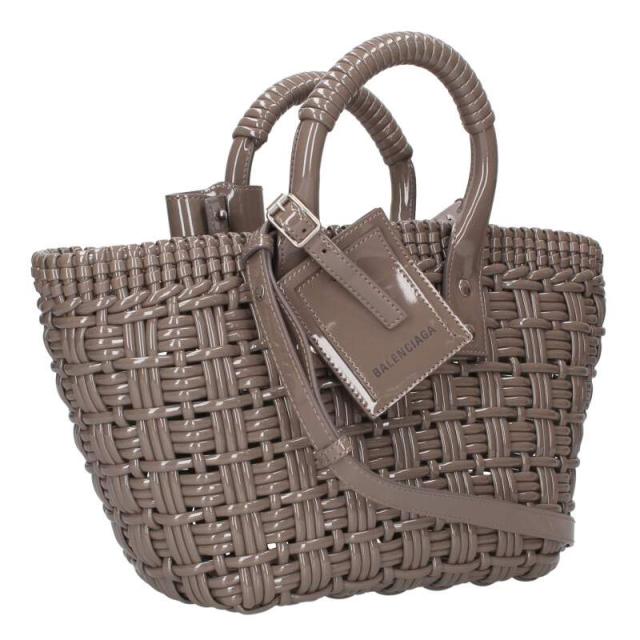 バレンシアガ サイズ:XS  671342 ビストロXS 2WAYエナメルハンドバッグ 中古 BS99 バレンシアガ サイズ:XS 671342 ビストロXS 2WAYエナメルハンドバッグ