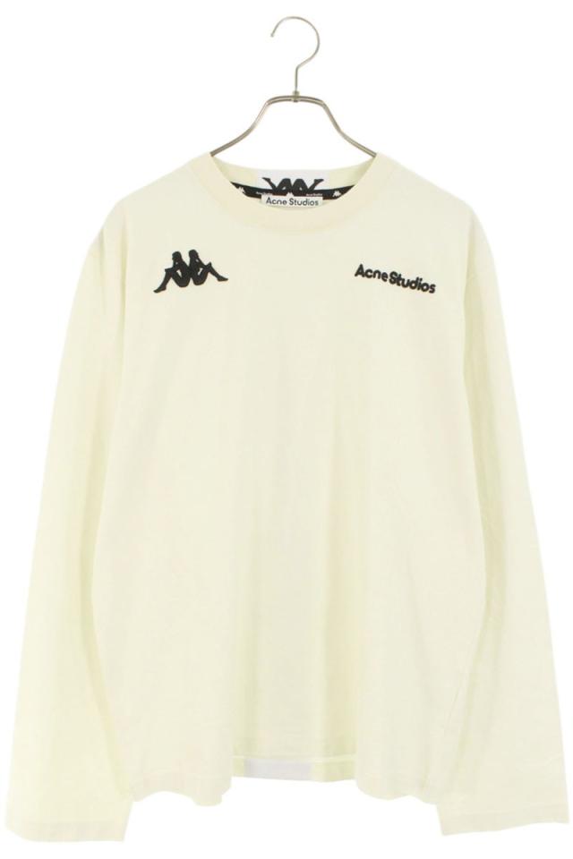 アクネストゥディオズ カッパ サイズ:S SP-UX-TSHI000050 フロントロゴ刺繍長袖カットソー 中古 OM10