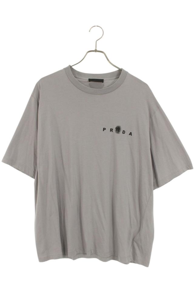 プラダ サイズ:XL  22SS  UJN822 転写プリントTシャツ 中古 SB01
