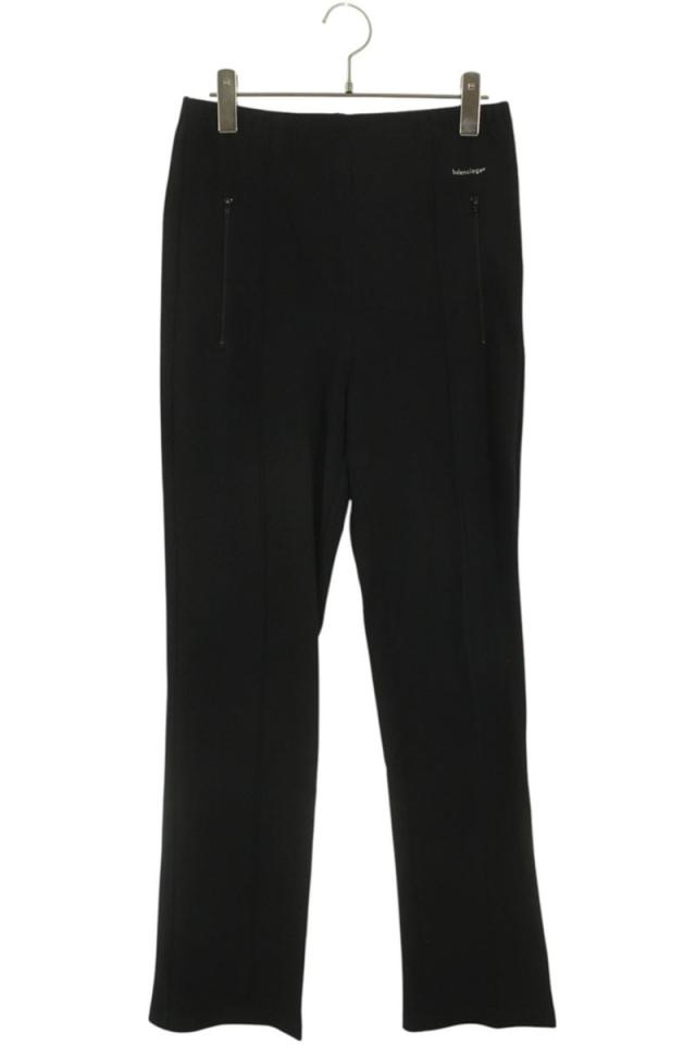 バレンシアガ サイズ:S 17AW 508267 TTK21 スモールロゴプリントジャージートラックロングパンツ 中古 BS55