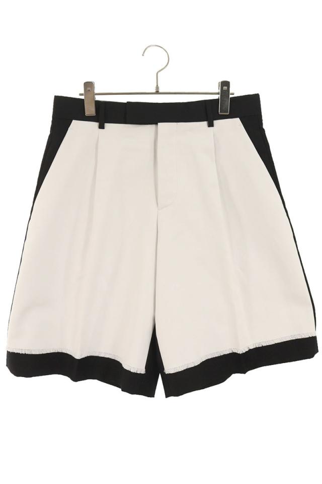 ディオール サイズ:46  183C101A5113 バイカラー バミューダハーフパンツ 中古 SB01