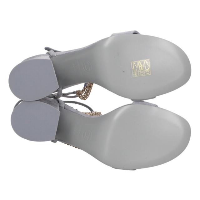 シャネル サイズ:36 1/2C 23AW G45168 チェーンストラップ スウェード