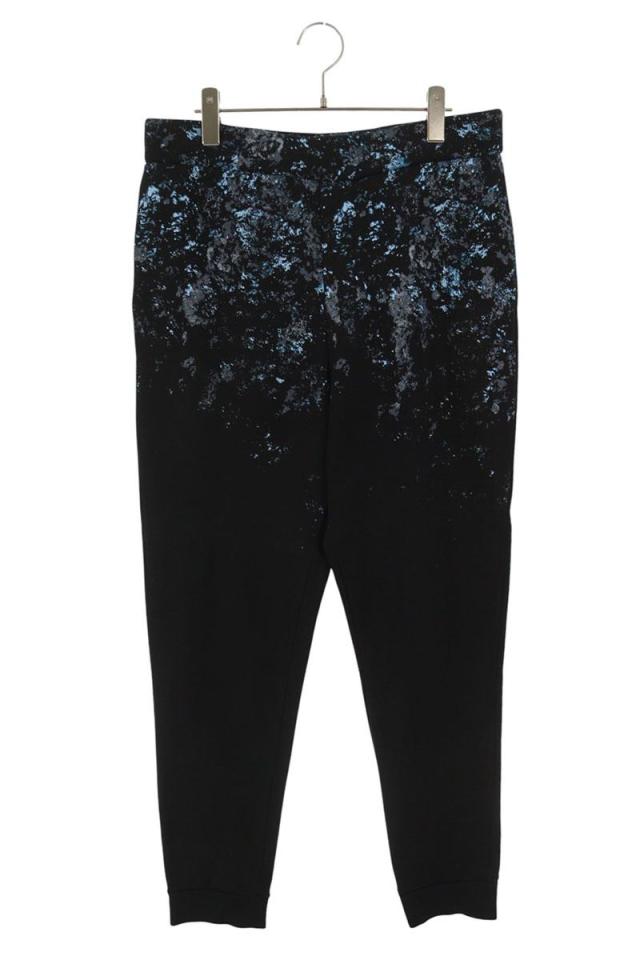 バレンシアガ サイズ:S  395567 TOK34 ペイント加工 スウェット イージーロングパンツ 中古 BS99