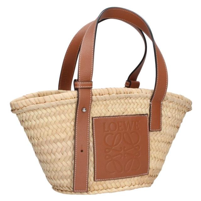 ロエベ   バスケットバッグ スモール アナグラムカゴハンドバッグ 中古 BS99
