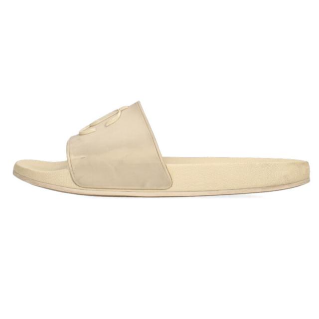 ジミーチュウ サイズ:43 ロゴラバーサンダル 中古 BS99