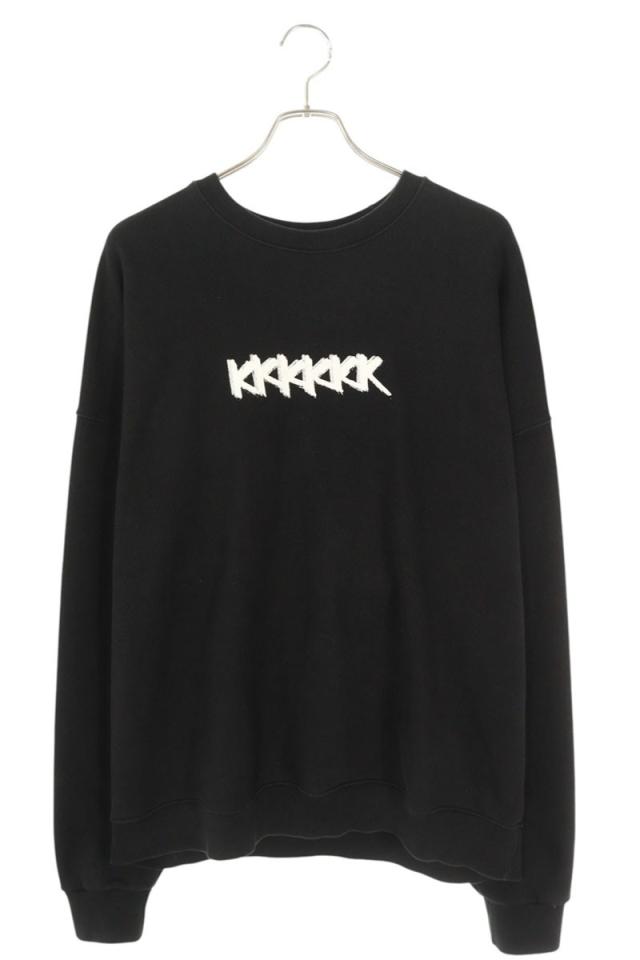 KKKKK サイズ:L フロントロゴスウェット 中古 BS99