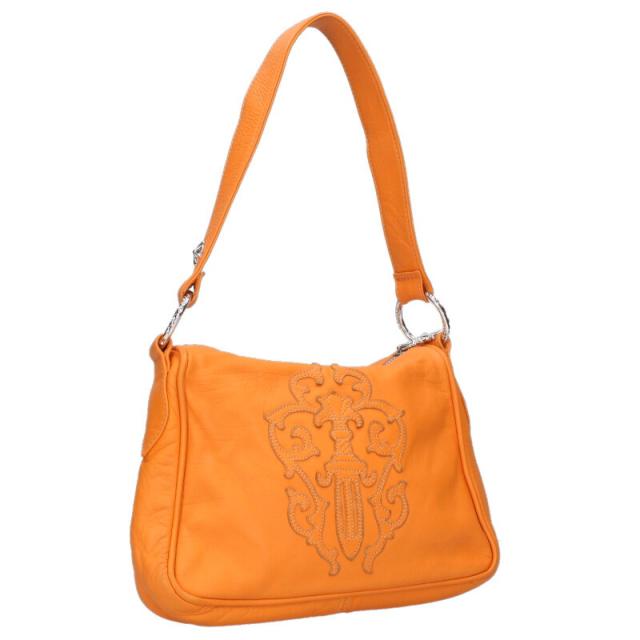 クロムハーツ   CHICKEN NUGGET SM チキンナゲット ヴァインダガーパッチハンドバッグ 中古 SJ02