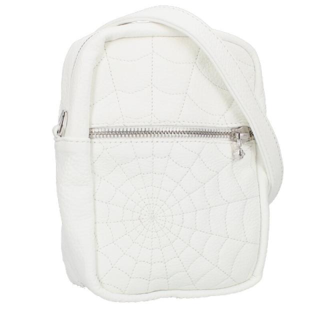 クロムハーツ   TAKA MINI タカミニ スパイダーウェブショルダーバッグ 中古 NO05