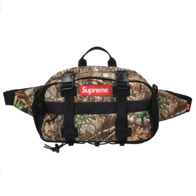 シュプリーム   19AW  Waist Bag Real Tree Camo リアルツリーカモウエストボディーバッグ 中古 BS99
