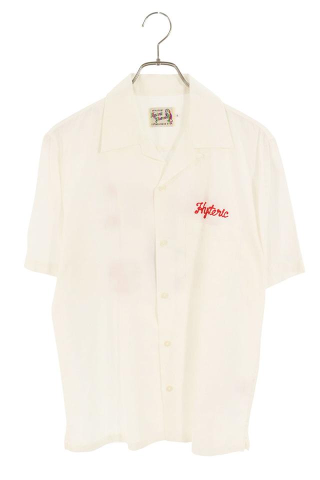 ヒステリックグラマー サイズ:S  02202AH07 MEMBERS ONLYボーリング半袖シャツ 中古 BS99