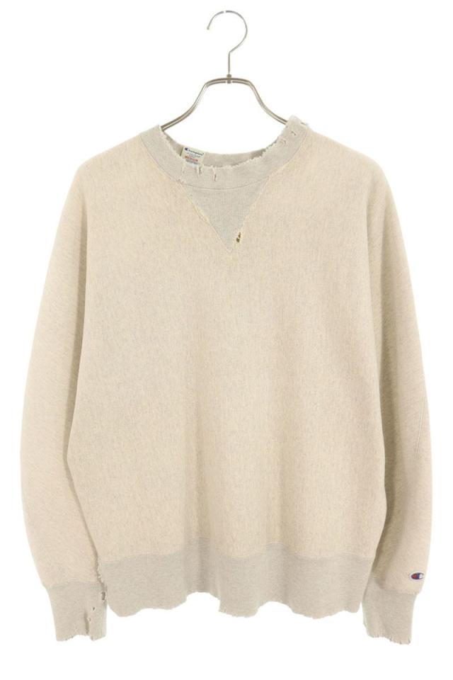 エヌハリウッド  チャンピオン サイズ:M  25SS  C8-B027 ヴィンテージ加工リバースウィーブスウェット 中古 BS99