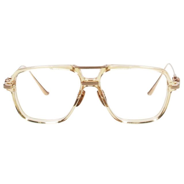 クロムハーツ   INIT ダブルブリッジクリアフレーム眼鏡 中古 SS07