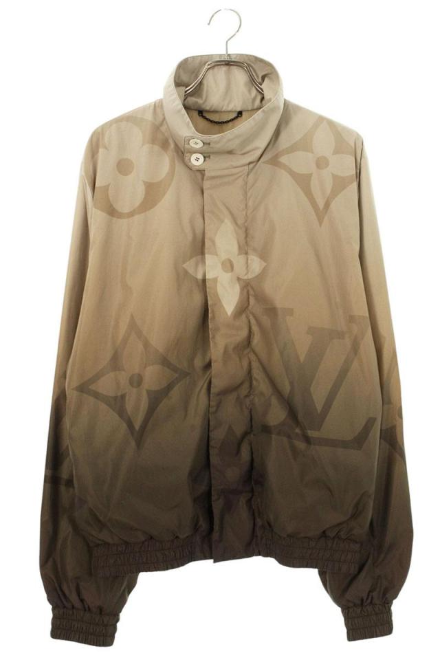 ルイヴィトン サイズ:50 25SS RM251M9 NAY HSB32W モノグラムプリントナイロンウインドブレーカーブルゾン 中古 SS13