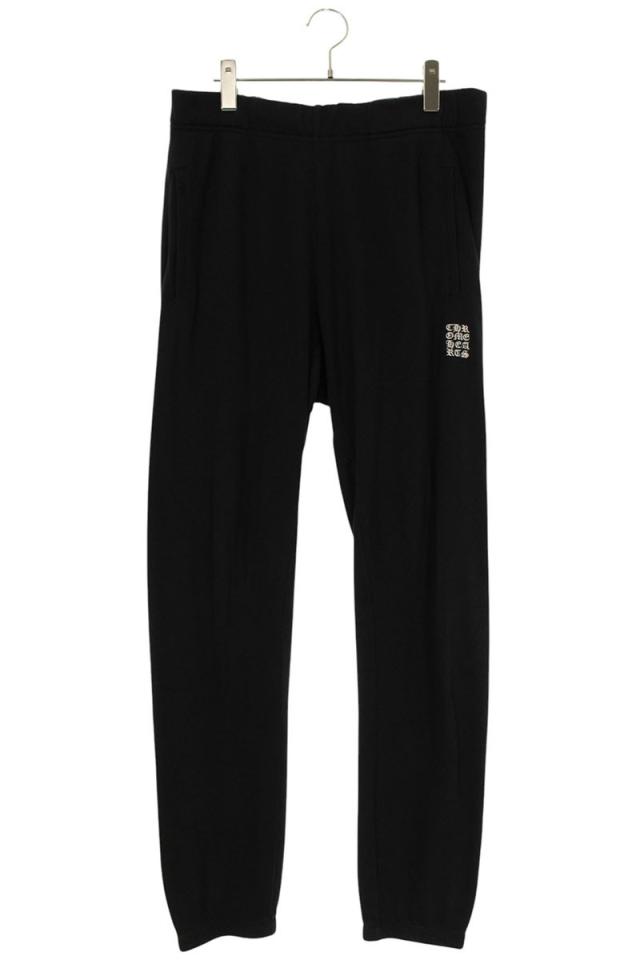 クロムハーツ サイズ:S Y NOT CHクロスロゴ刺繍スウェットロングパンツ 中古 BS55