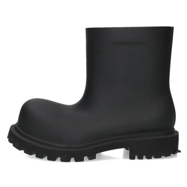 バレンシアガ サイズ:40 STEROID BOOTIE BOOTS ステロイドラバーブーツ 中古 SB01