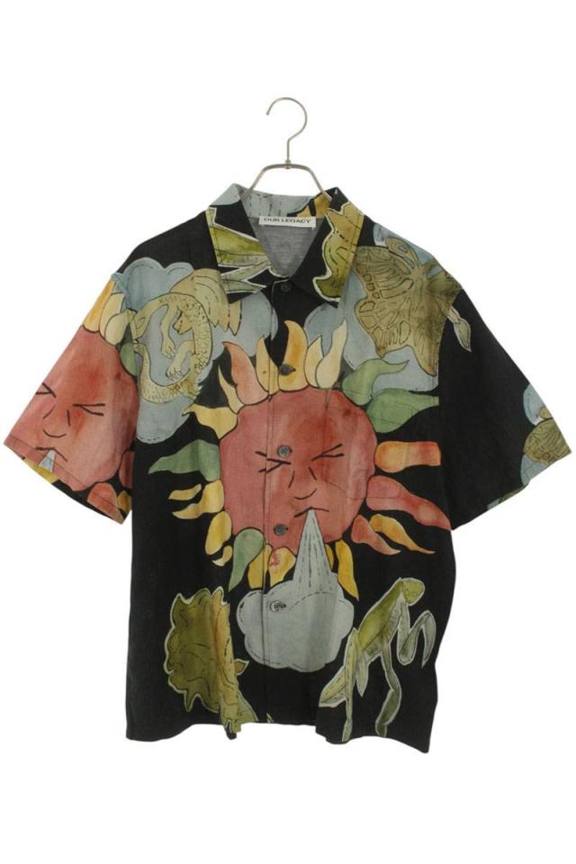 アワーレガシー サイズ:48  25SS  M2252BSP マルチプリント半袖シャツ 新古品 SB01