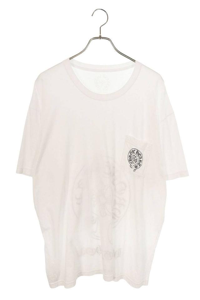 クロムハーツ サイズ:XXL  CH T-SHRT LTD HANGZHOU限定バックホースシュープリントTシャツ 中古 OS06