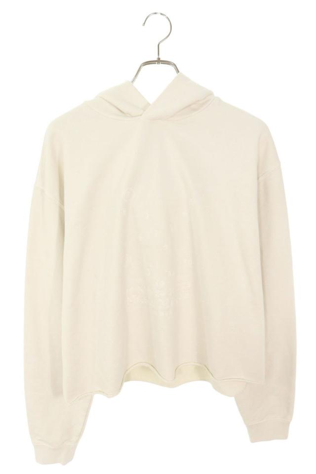 メゾンマルジェラ サイズ:XS  S50GU0205 ナンバリングロゴプルオーバーパーカー 新古品 OM10