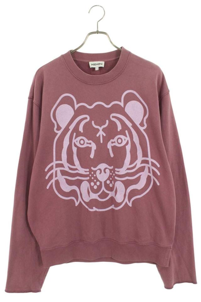 ケンゾー サイズ:L  21SS  FB55SW0174MY タイガープリントラウンドネックスウェット 中古 BS99